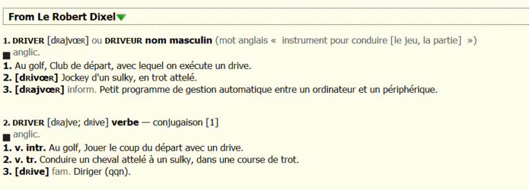 Le Robert Dixel - FreeMdict